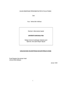 Welcome to Repository@USM - USM Research and Publication